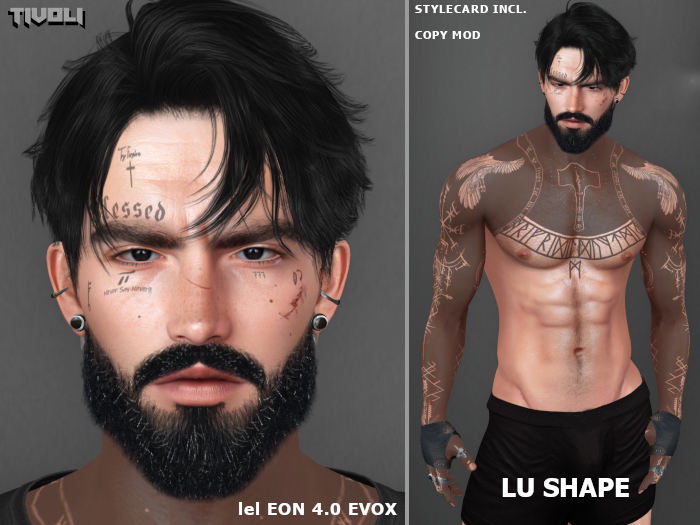 Second Life Marketplace - LELUTKA EON SHAPE 4.0 EVOX / TIVOLI INC